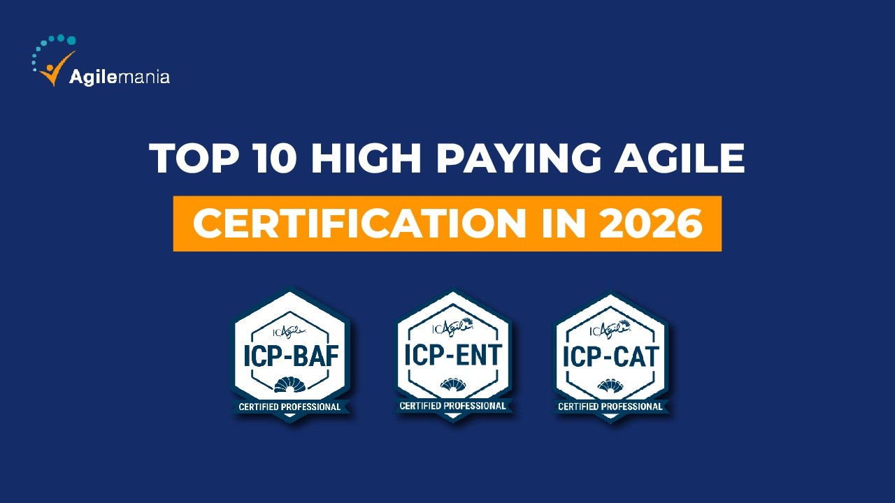 Agile EXPERT Shares Top 10 Certifications for 2026 | Agilemania
