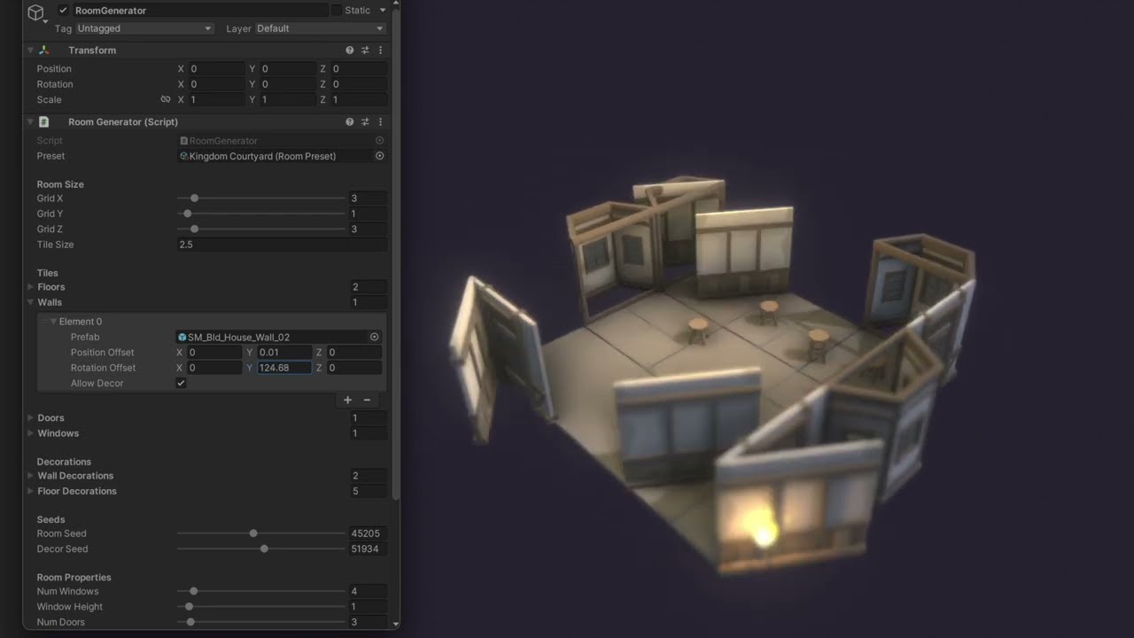 RoomGen - Procedural Generator