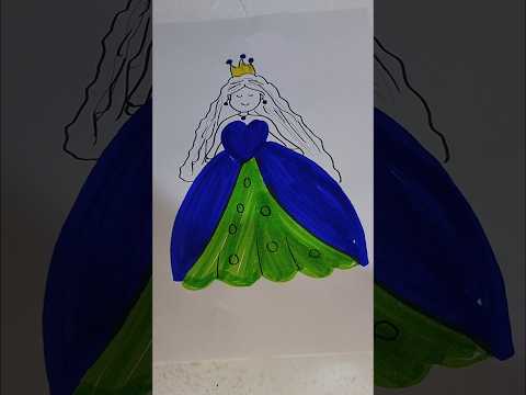 Barbie doll drawing