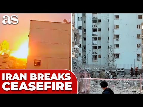 IRAN breaks CEASEFIRE and FIRES missile at Beersheba in deep strike on ISRAEL