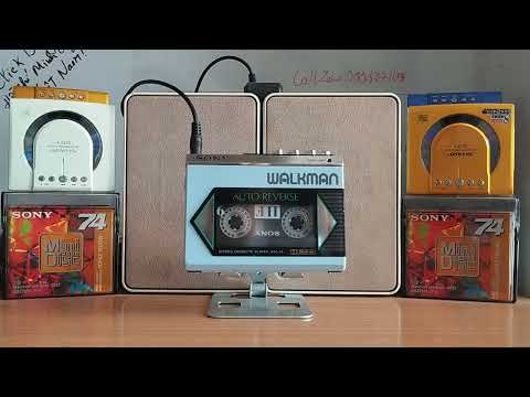 Sony Walkman radio Cassette player WM-55 light green working | Reverb