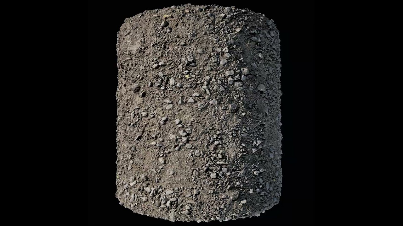 Dirt Ground Texture Render –  Turntable Marmoset Toolbag