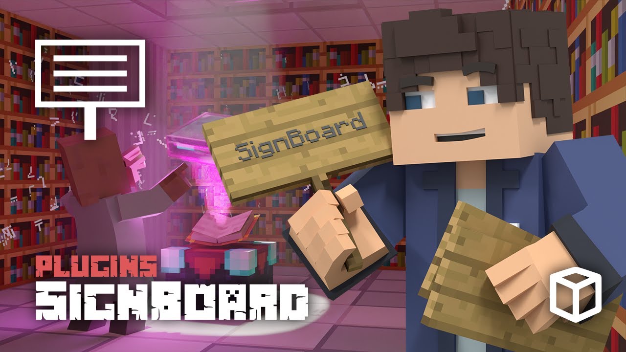 How to Install and Use the SignBoard Minecraft Plugin