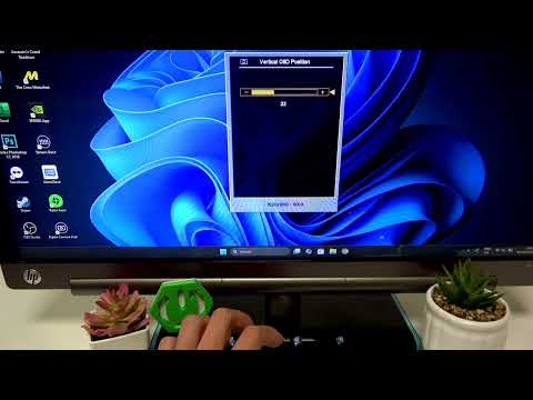 HP X2301 – How to Manage OSD Messages and Settings