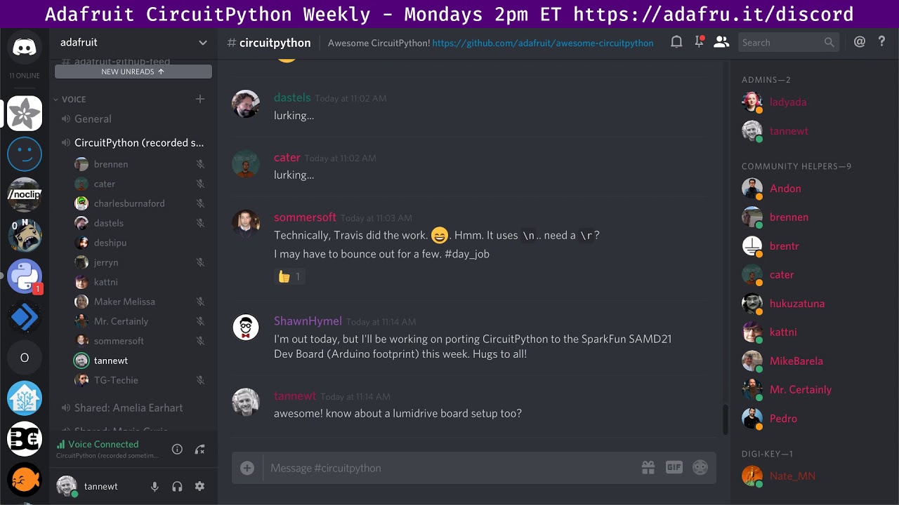 CircuitPython Weekly - January 22nd, 2019 @adafruit #adafruit #circuitpython