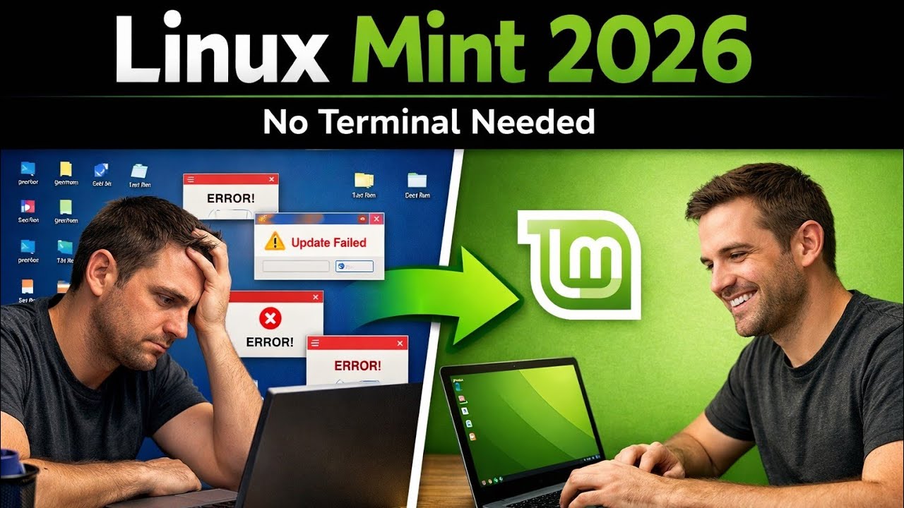 Linux Mint in 2026 Is Easier Than Windows-No Terminal Needed.