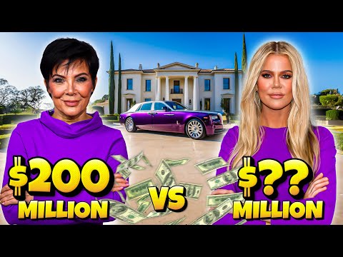 Kris Jenner vs Khloe Kardashian - LIFESTYLE BATTLE