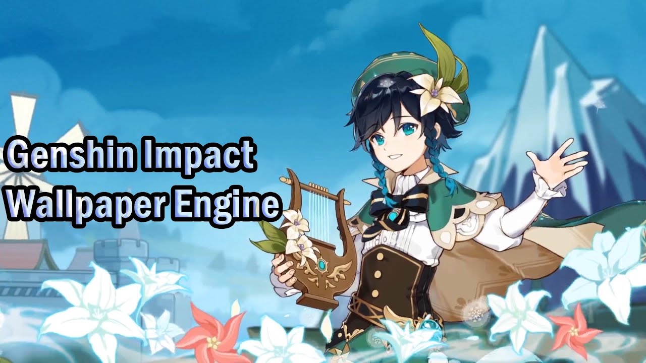 Genshin Impact - Venti [ Live Wallpaper || Wallpaper Engine ]  1080p 60fps