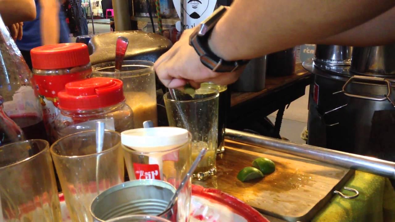 Thai Green Tea with Lemon - Matcha - How to make