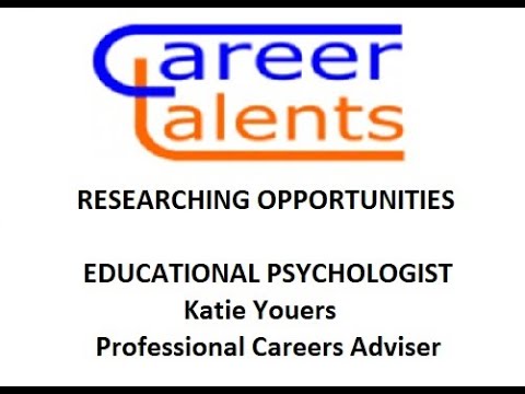 Careers Advice - Educational Psychology Job Profile