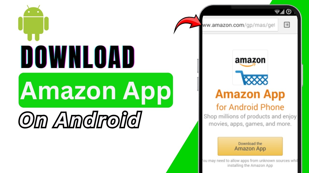 How to Download Amazon Shopping App on Android 2026 | Install Amazon App Easily