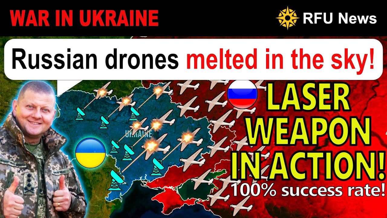 Frontline report: Ukraine's sci-fi laser weapon Tryzub blinds Russian ...