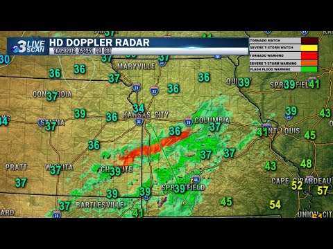 LIVE Severe Weather RADAR KC AREA 05/04/20