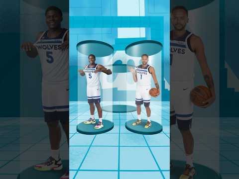 new numbers, who dis? ๐งช | #shorts #minnesota #timberwolves #anthonyedwards #kyleanderson