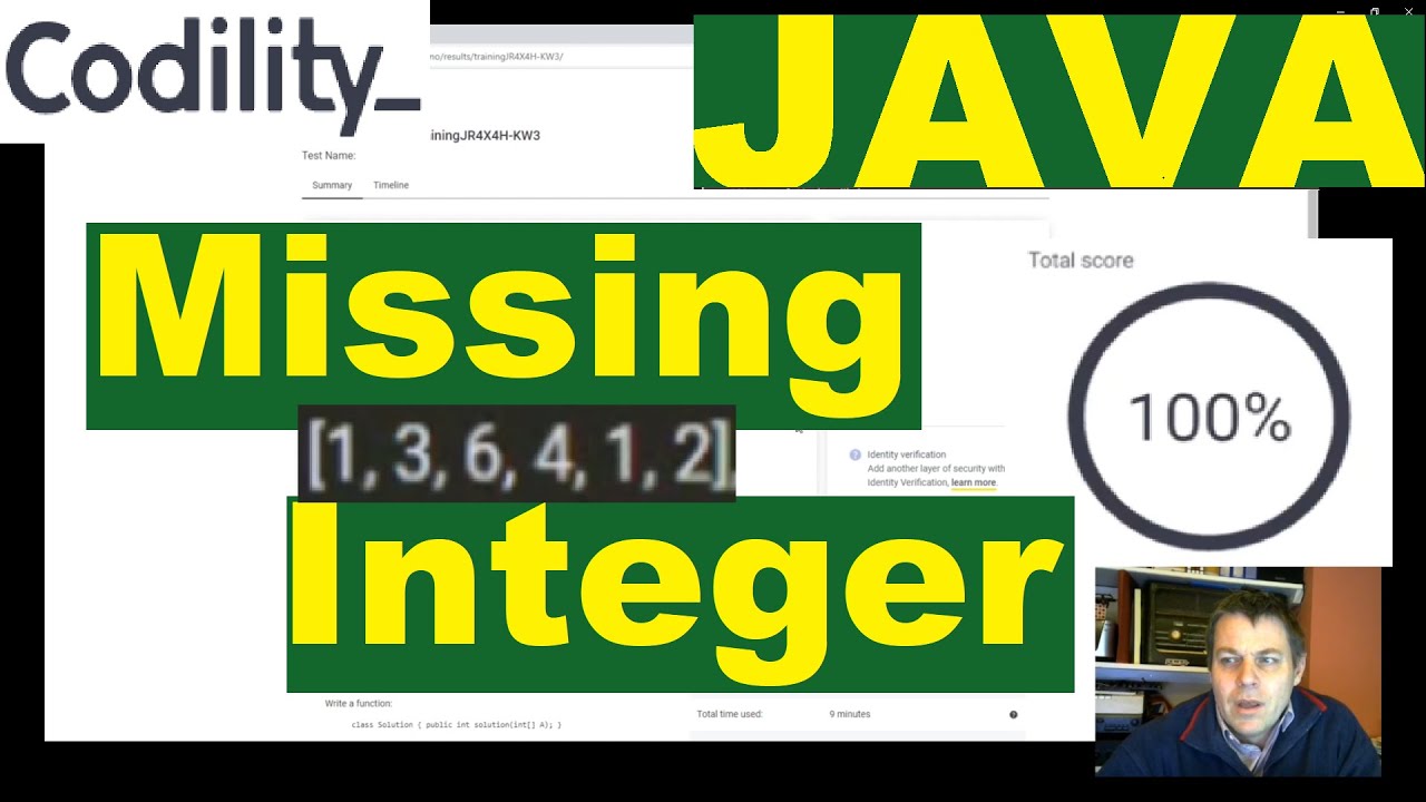 Codility Missing Integer Java solution