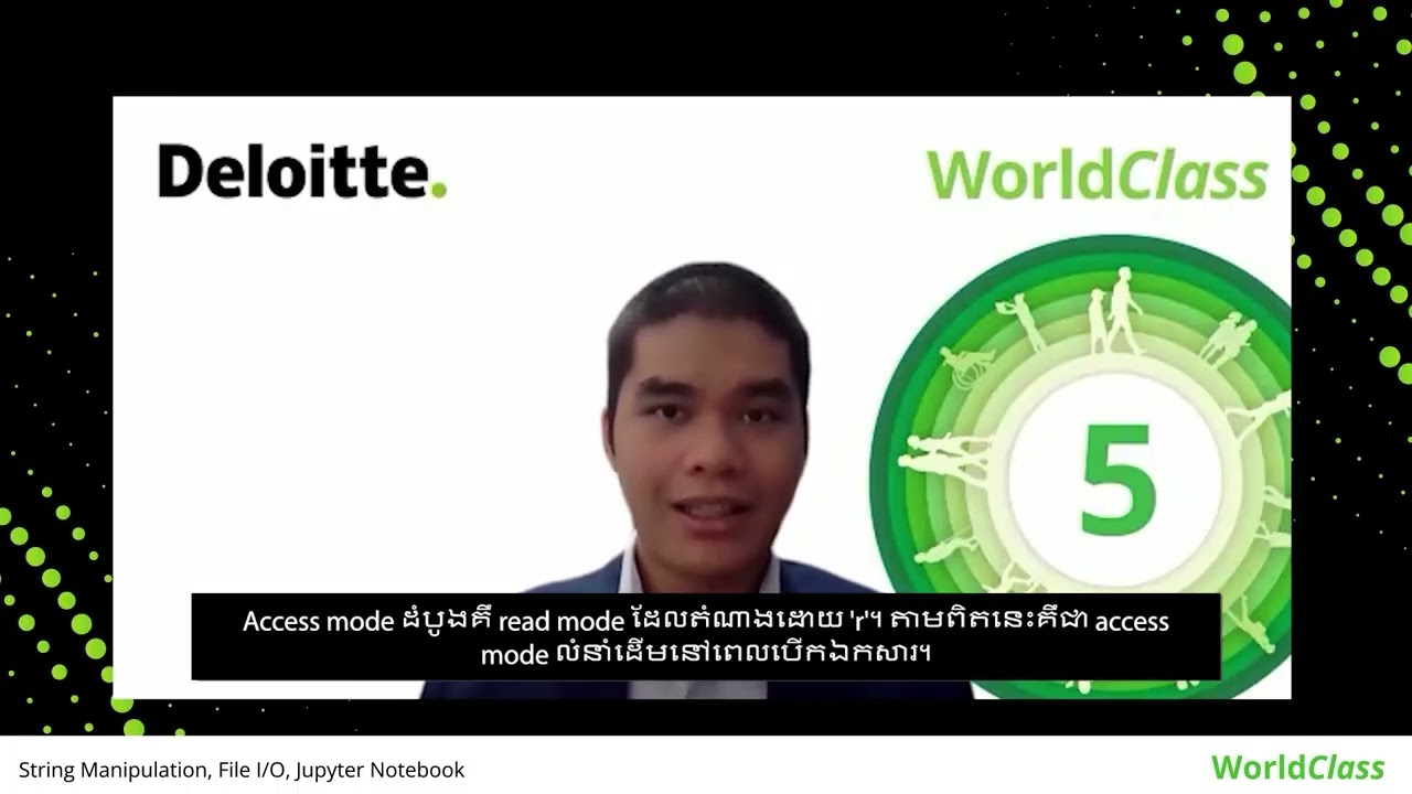 Python Module 5: String Manipulation, File IO, Jupyter Notebook