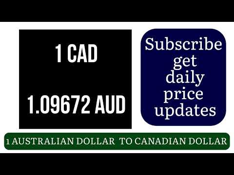 Australian Dollar to Canadian Dollar Currency Exchange Rates Today 30 November 2024