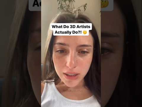 What Do 3D Artist Actually Do?! 🤔 #blender #softbody