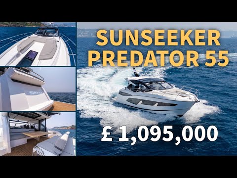 The Sunseeker Predator 55 Evo "Siryna" Has Just Undergone a Significant Price Reduction