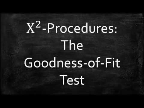 The Goodness-of-Fit Test
