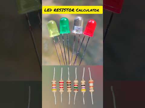 LED Resistor Calculator🔥🔥#shorts #viral #trending #electroeshu