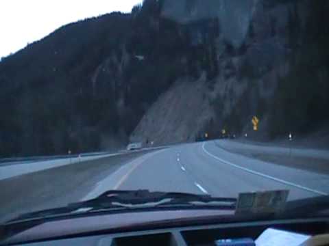 Up one of the many Passes - I-90