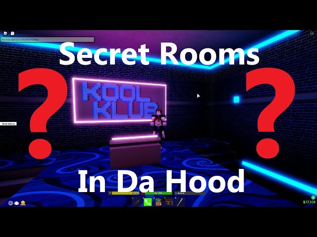 Are there any secret places in Roblox Da Hood?