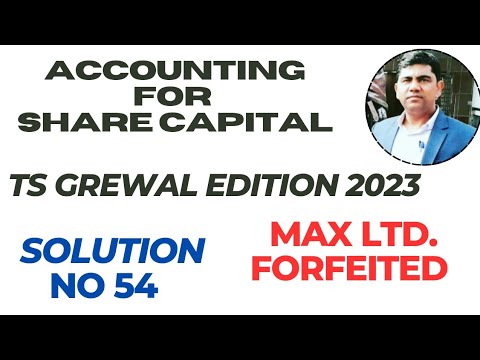 Solutions  of Shares | Chapter 8 TS Grewal Edition 2023 ‎@sethsaccountancytricks 