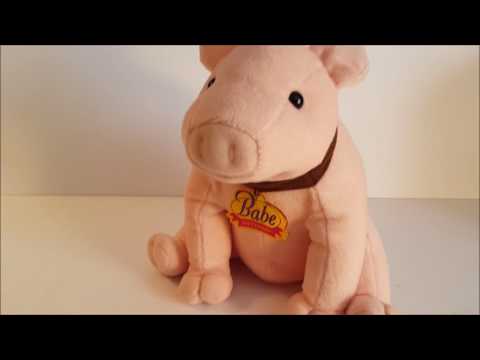 Babe & Friends Talking Interactive Plush Pig