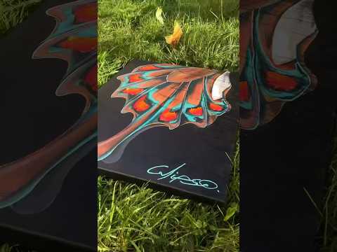 wing. #art #artist #artwork #beautiful #painting #artprocess #reels #shortvideo