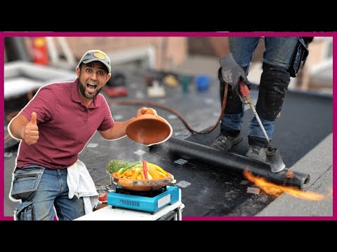 Roofing secrets revealed! Make bitumen less professionally, prepare insulation in tagine