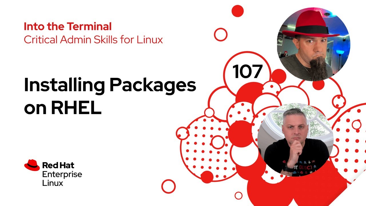 Installing Packages on Red Hat Enterprise Linux | Into the Terminal 107