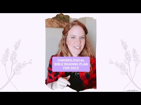 New Year's Bible Reading Plan 2023!