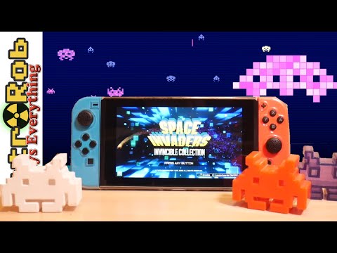 Space Invaders Invincible Collection NEW on Nintendo Switch! All Games Played