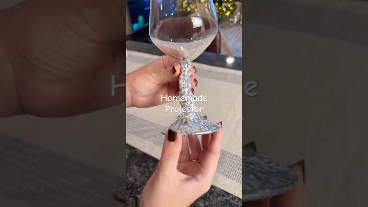 Homemade Projector 📽️ Real or Fools? #diy #diyprojects #projector #realfools #fun
