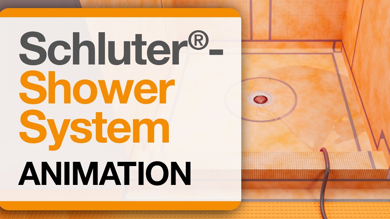 Schluter®-Shower System Animation