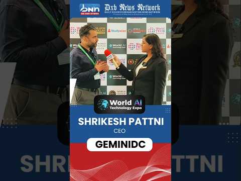 Shrikesh Pattni CEO of Geminidc on Data Innovation at World AI Tech Expo 2025 | DXB News Network