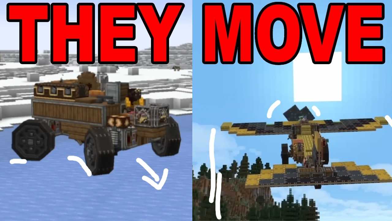 We got PHYSICS in MInecraft... | Create Aeronautics