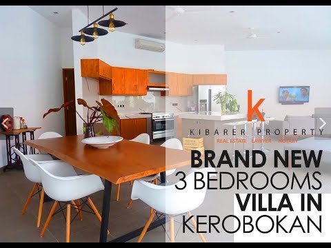 BRAND NEW 3 BEDROOMS VILLA IN KEROBOKAN BALI