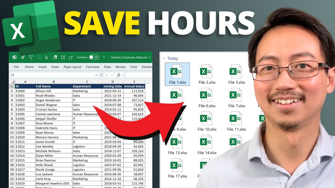 How to Split Excel Sheets into Separate Files