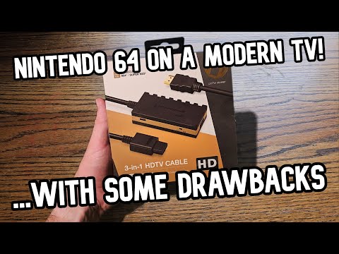 HD Cable for the Nintendo 64! (Hyperkin 3-in-1 HDTV Cable Pro Edition Review)