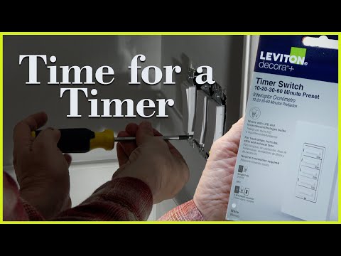 LEVITON Timer Switch (Step by Step Guide) LTB60-1LW