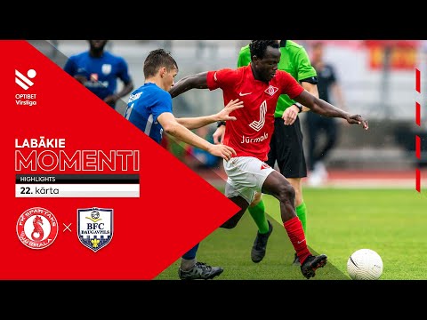 22. kārta: FK Spartaks 3:0 BFC Daugavpils (Labākie momenti)