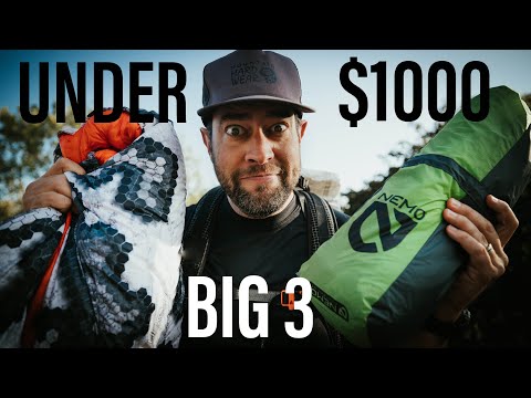 BEST Backpack/Sleep System/Shelter UNDER $1000