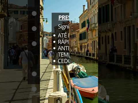 Que significa PRESTO #italiano #italian #italy #italia #frases #aprenderitaliano #viagem #amor