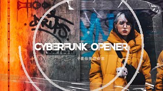 Cyberfunk Opener for Final Cut Pro