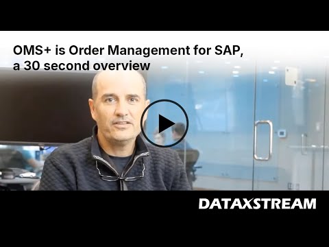 OMS+ is Order Management for SAP, a 30 second overview