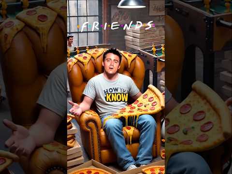 Joey just loves Pizza!