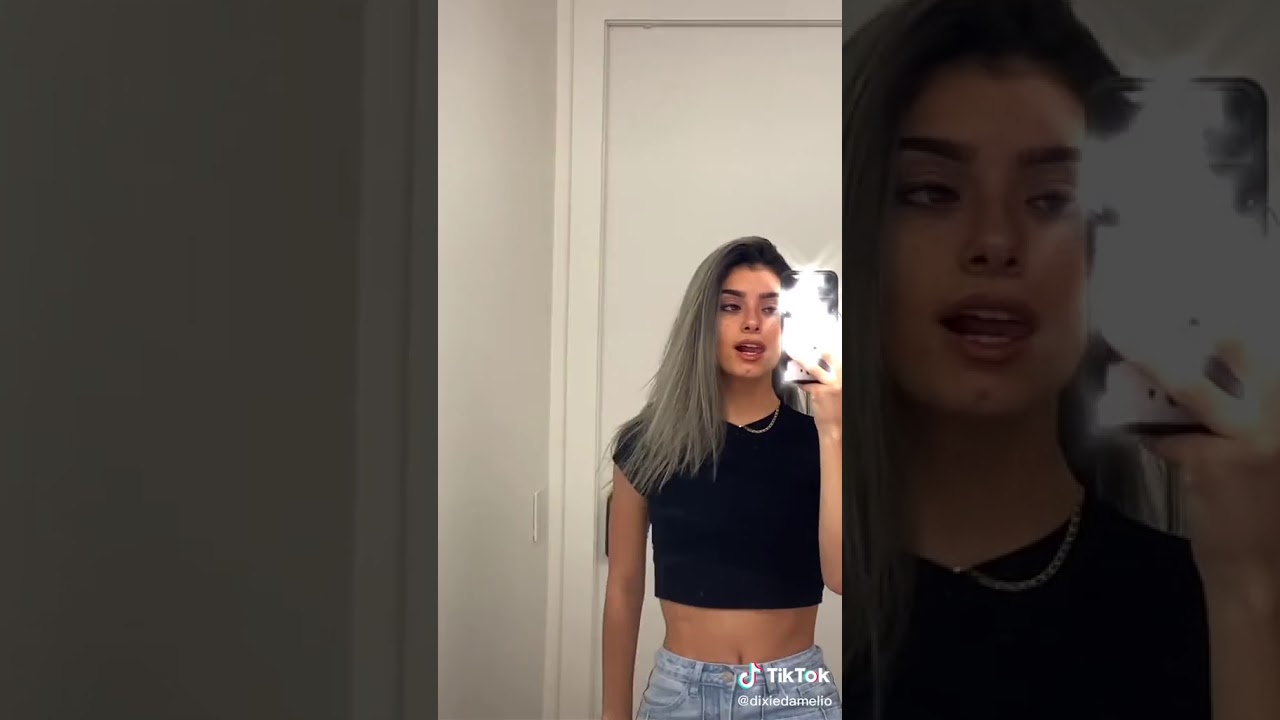 Dixie D'amelio dyes her hair SILVER