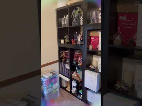 New Bookshelf transformation / home office overhaul #shorts